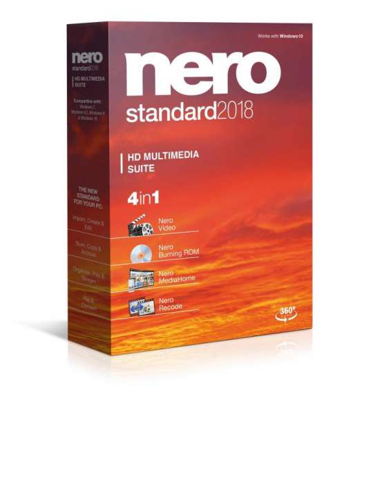 Nero 2018 Standard CZ box | OFFICEO.cz