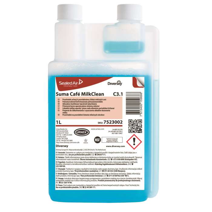 Čisticí roztok Suma Café Milk Clean C3.1 | OFFICEO.cz