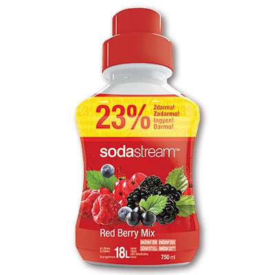 Sirup Sodastream - red berry, 0,75 l | OFFICEO.cz