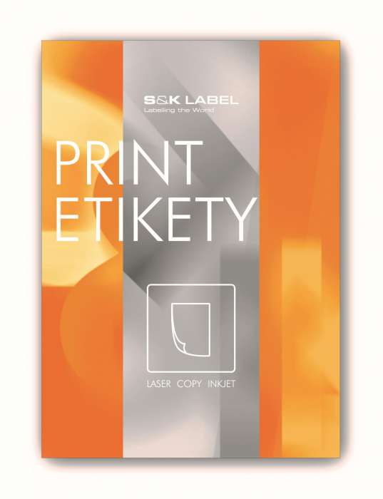 Univerzální etikety S&K Label - červené, 191 x 39 mm, 700 ks | OFFICEO.cz