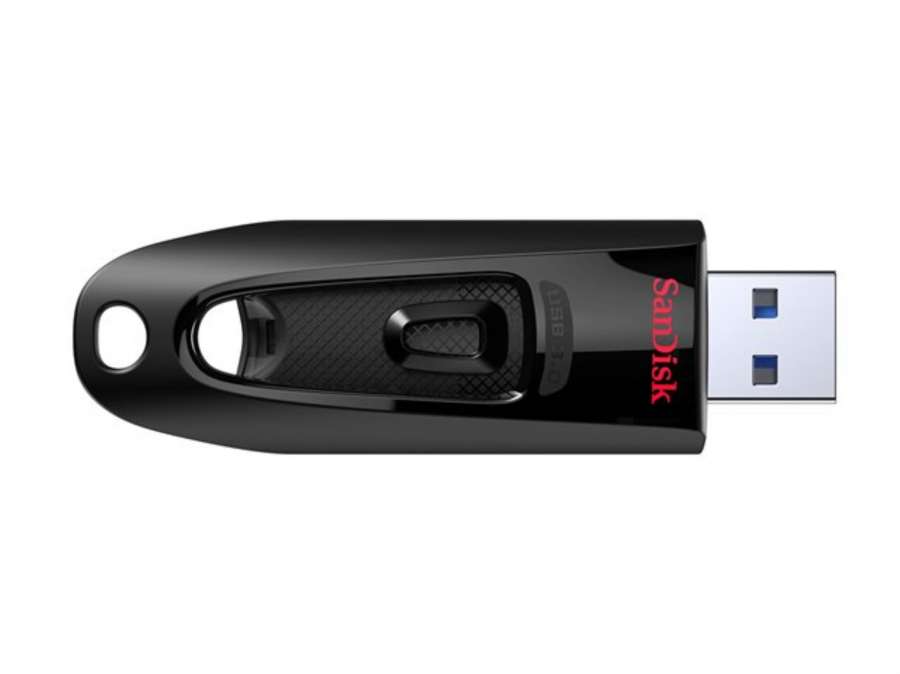 USB flash drive SanDisk Ultra - 128 GB, USB 3.0, černý | OFFICEO.cz