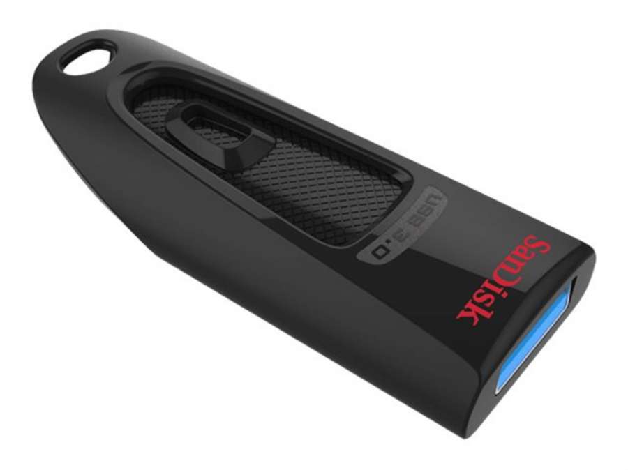 USB flash drive SanDisk Ultra - 64 GB, USB 3.0, černý, 3 ks | OFFICEO.cz