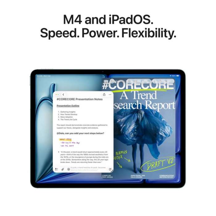 Tablet Apple iPad Air 13" (M4) Wi-Fi + Cellular – 256 GB, 12 GB RAM ...