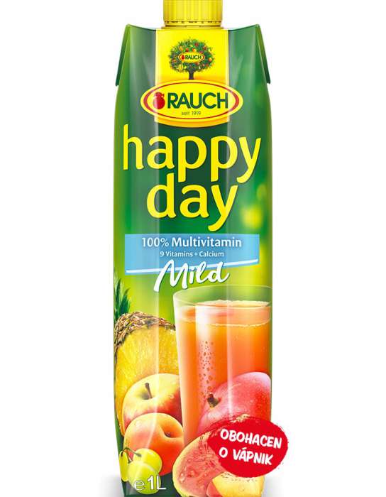 Džus Happy Day Mild multivitamín, 1 l | OFFICEO.cz