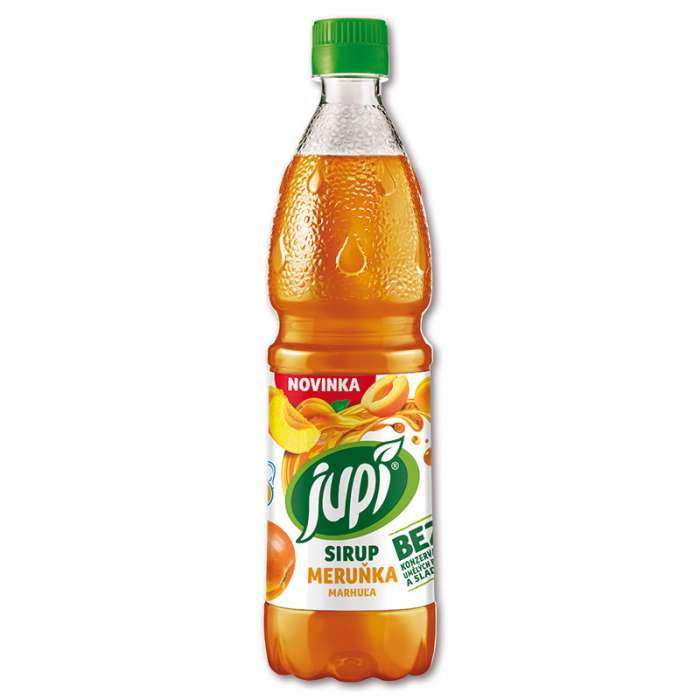 Sirup Jupí meruňka, 0,7 l | OFFICEO.cz
